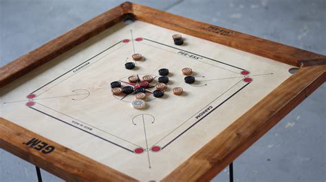 90x90 Cm High Quality Carrom Board Natural Wood Border Games And Ts