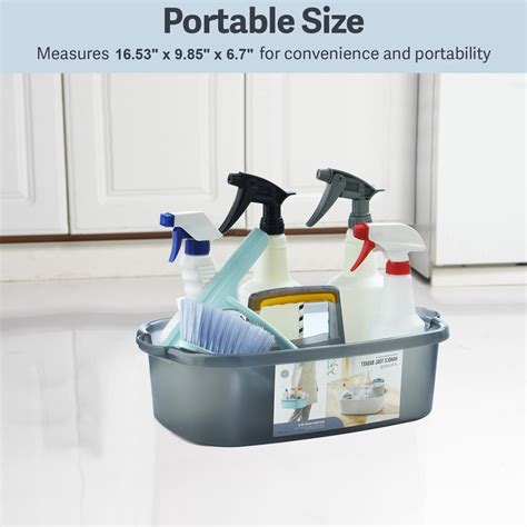 Organizador Grande De Limpieza Con Asa Organizador De Cesta De