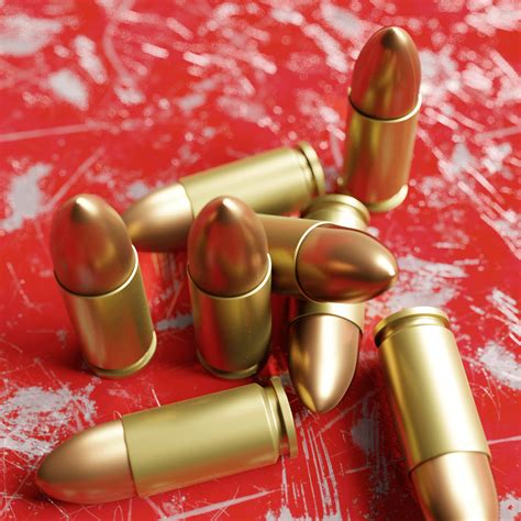 9mm Bullets First Step Into Photorealism Rblender