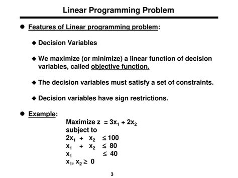 introduction to linear programming ppt download