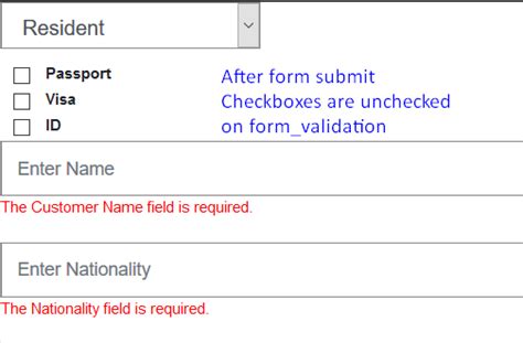 Php Checkbox Returns Unchecked On Form Validation Error Codeigniter