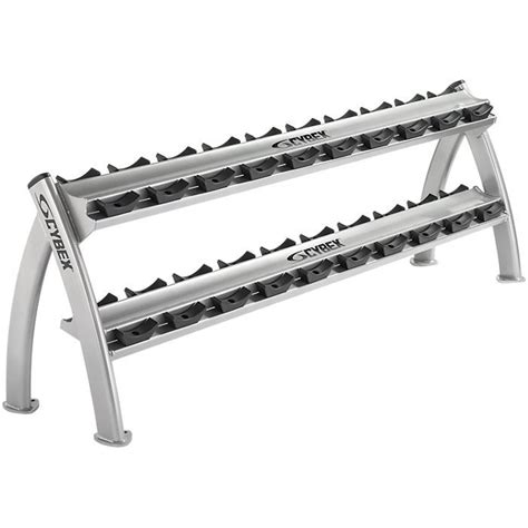Cybex Free Weights Twin Tier Dumbbell Rack