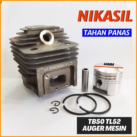 Heavy Duty Tb50 Brush Cutter Tl52 Mesin Auger Nikasil Cylinder Block