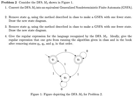 Solved Problem Consider The DFA M Shown In Figure Chegg Com