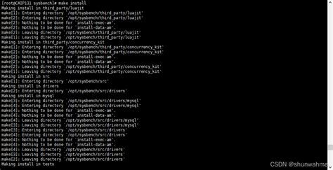 Sysbench对oceanbase开源版313数据库的oltp性能测试sysbench压测oceanbase Csdn博客