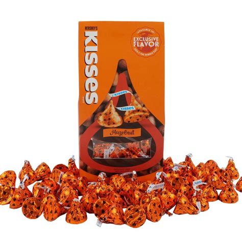 Hersheys Kisses Flavors Of The World Hazelnut 10oz Pouch