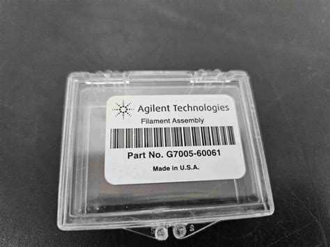 Agilent Gc Ms Filament High Temperature Ei Ion Source Part Number G7005 60061
