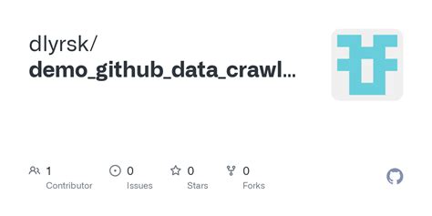 GitHub Dlyrsk Demo Github Data Crawled