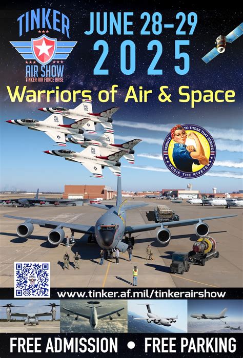 Warriors Of Air And Space Tinker Air Show Featuring Thunderbirds Takes Off June 28 29 2025