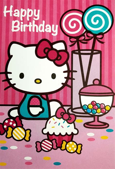 Free Hello Kitty Birthday Card Printable Free Printables