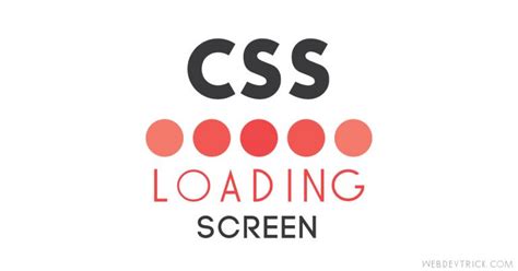 CSS Loading Screen Animation Type Preloader