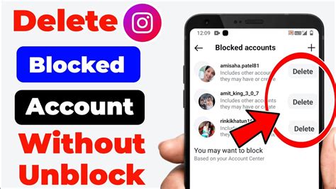 How To Delete Instagram Block List Instagram Block List Remove Kaise Kare YouTube