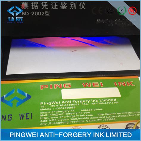 Red Uv Invisible Ink For Offset Printing Invisible Ink For Inkjet Printer