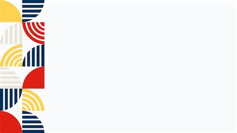 Premium Vector Colorful Abstract Geometric Shape Flat Background