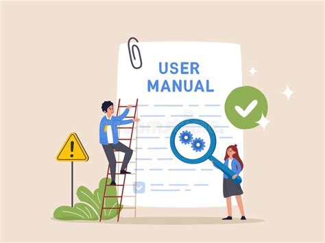 User Information Concept Customer Guide Technical Document People Read User Manual Book Stock