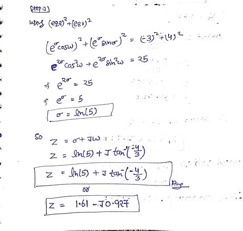 [solved] Problem 4 1 Pt Find 2 That Solves The Following Equation