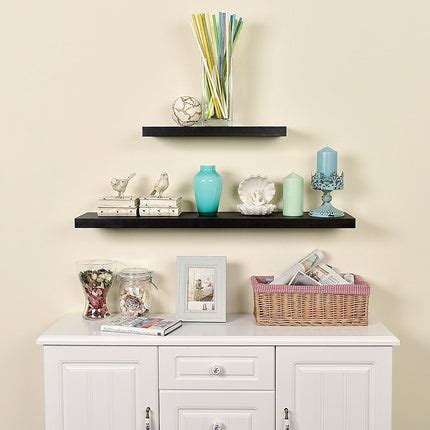 Simons Floating Wall Shelf Ledge Shelves 18 Inch Length 8 Inch Deep