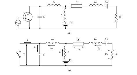 Equivalent Circuits Of The Class E Power Amplifiers With Generalized