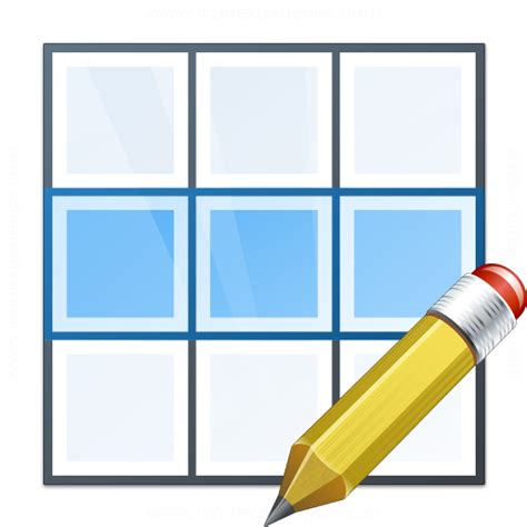 Iconexperience V Collection Table Row Edit Icon