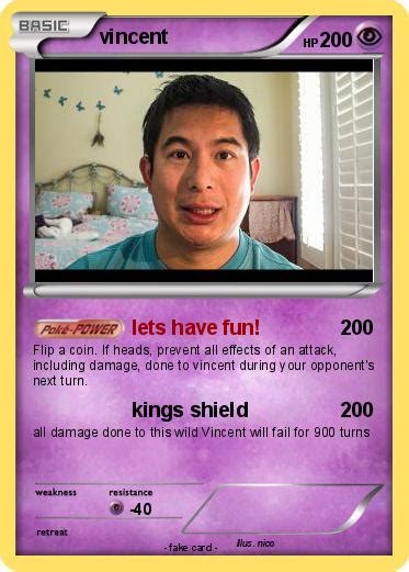 Pokémon Vincent 407 407 Lets Have Fun My Pokemon Card