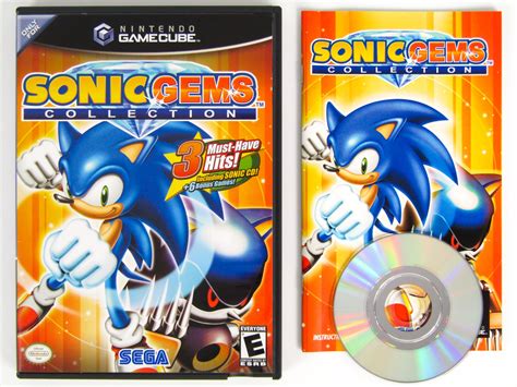 Sonic Gems Collection Nintendo Gamecube Retro Mtl