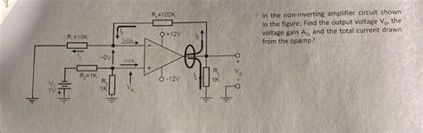Draw The Circuit Diagram Of Non Inverting Amplifier Invertin