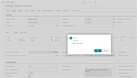 How To Set Up A Drop Ship Process In D365 Business Central Stoneridge Software