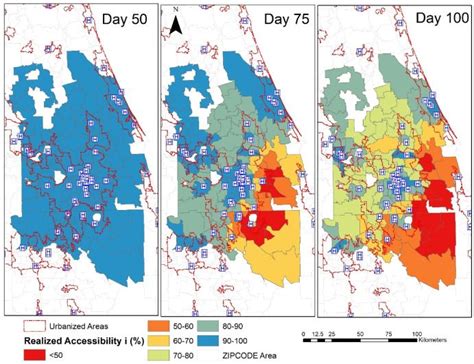 Uf Department Of Geography On Linkedin New Paper Modeling Time Varying Spatial Accessibility