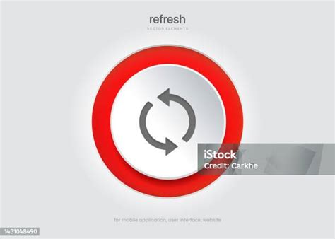 3d Minimal Modern Sync Rotate Swap Repeat Reset Sustainability Refresh