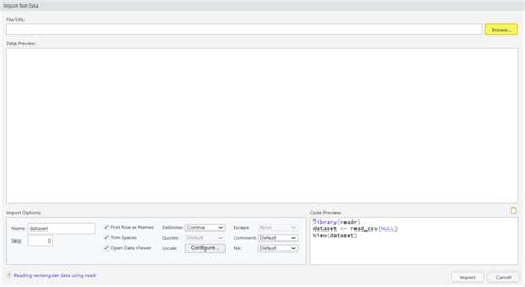 How To Import Csv Files Into R Ez Spss Tutorials