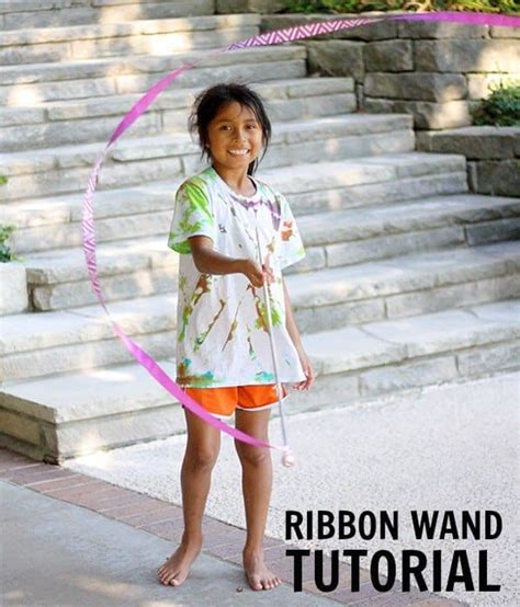 DIY Ribbon Wand Tutorial Alpha Mom