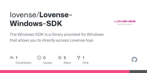 GitHub Lovense Lovense Windows SDK The Windows SDK Is A Library Provided For Windows That
