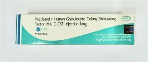 6 Mg Pagylated R Human Granulacyte Colony Stimulating Factor Rhu G Csf Injection At ₹ 1900
