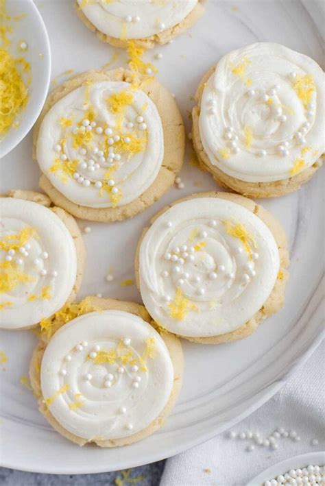 Lemon Cookies With Cream Cheese Frosting At Sara Swasey Blog