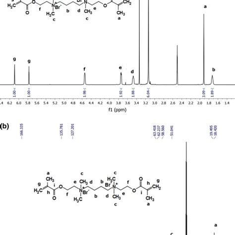 ¹h Nmr Spectra A ¹³c Nmr Spectra B Spectrum Of Dmbb In Dmso And