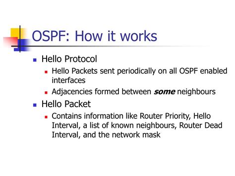 PPT Introduction To OSPF PowerPoint Presentation Free Download ID