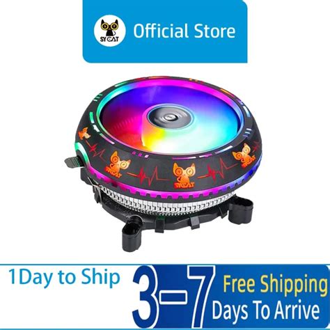 Case Rgb Cpu Cooler Computer Case Cpu Fan Cpu Radiator Amd Cpu Heatsink