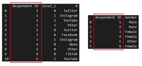 Pandas Dataframes에서 구분 기호로 데이터 열 피벗 해제