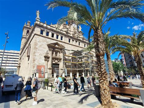 Валенсия Най популярни атракции карта план за разглеждане на забележителности атракции