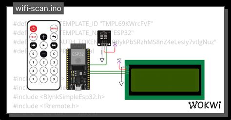 ir remote wokwi esp32 stm32 arduino simulator
