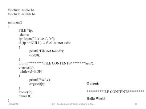 File Handling And Preprocessor Directives Ppt