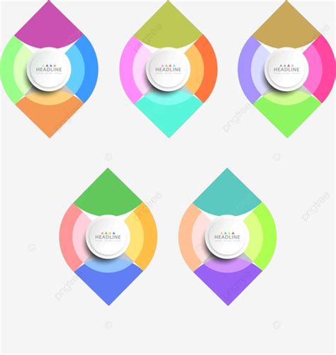 Brochure Header Layout Template Element Business Colorful Vector Element Business Colorful