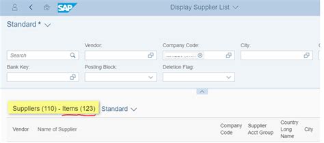 Solved Fiori Display Supplier List By Company Code T Sap Community