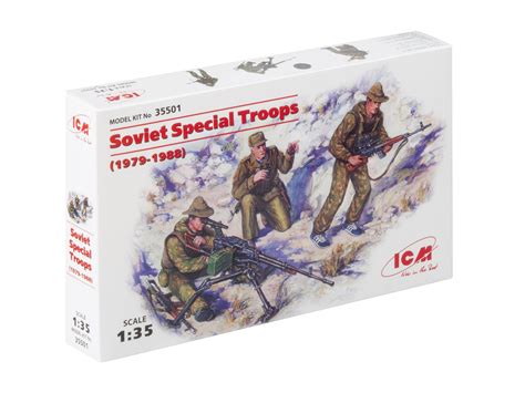 35501 ICM 1/35 Советский спецназ (1979-1988 г.) :: Сборные модели ...