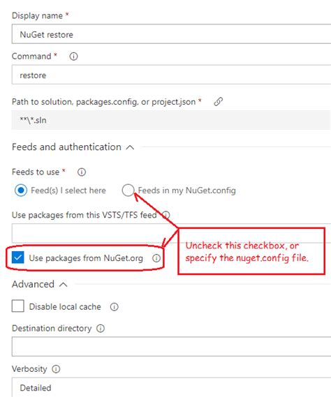 Visual Studio Nuget Package Source Setup Stack Overflow