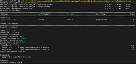 How To Install Postgresql 18 On Rhel 10 Rhel 9