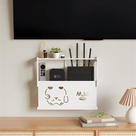 Wall Mounted Wifi Router Storage Box Usamerica Shop