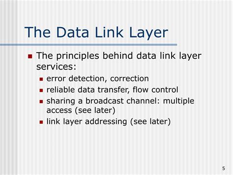 PPT Data Link Layer PowerPoint Presentation Free Download ID
