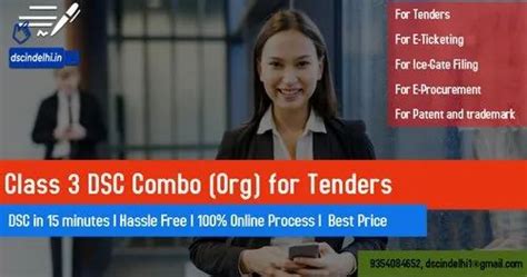 Class 3 Dsc For Tenders E Bidding Etc At Rs 1000 Piece In New Delhi