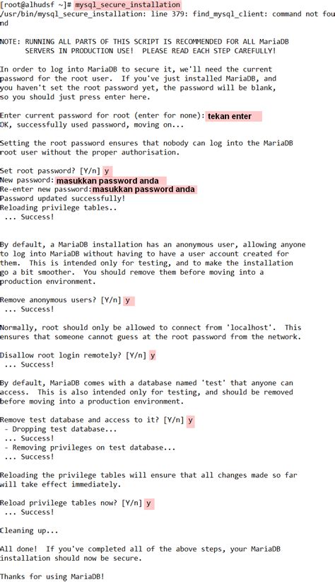 Lab 94 Instalasi Database Server Mariadb Pada Centos 7